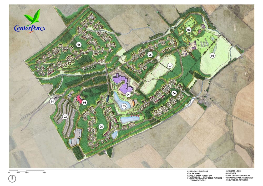 Center Parcs reveals plans for new Scottish Borders holiday village