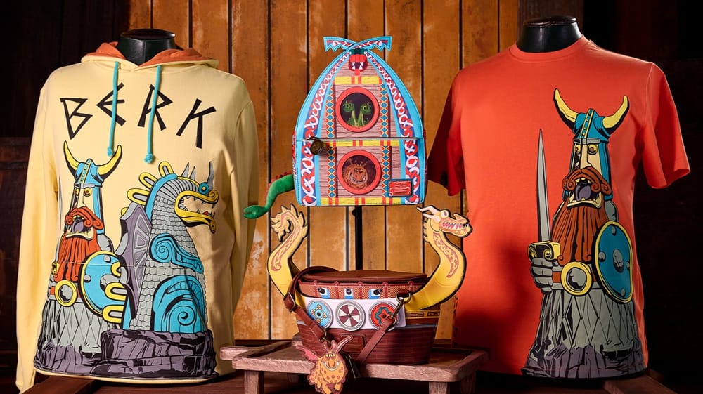 Epic Universe merch revealed: How to Train Your Dragon - Isle of Berk