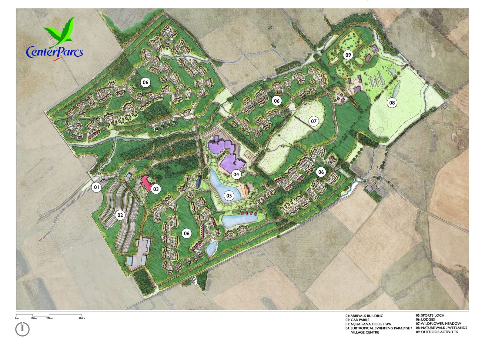 Center Parcs reveals plans for new Scottish Borders holiday village